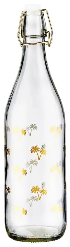 Butlers TROPICAL Skleněná láhev palma 1000 ml