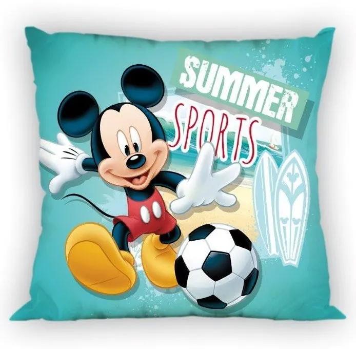 Faro Povlak na polštářek Mickey Summer sports FR 12 - 40x40 cm, 100% bavlna