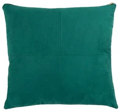 Zelený polštář White Label Mace, 45 x 45 cm