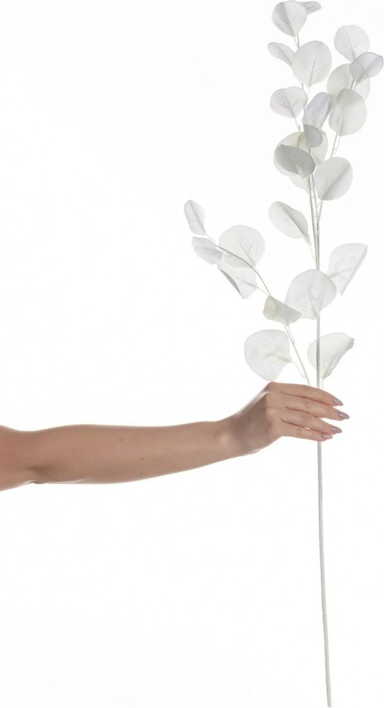 Větev eukalyptu 90cm white