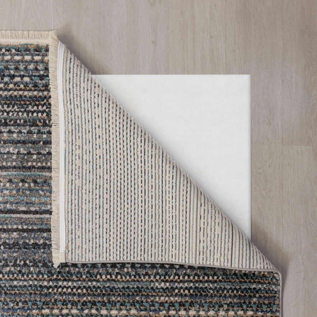 Flair Rugs, Běhoun Santiago Camino Blue, 60x230, modrá, ložnice
