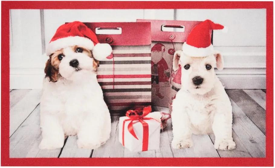 Rohožka Hanse Home Christmas Dogs, 45 x 75 cm