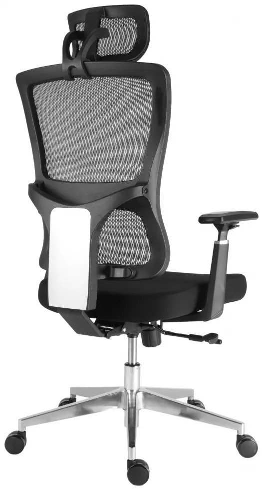 Kancelářská ergonomická židle Neoseat BROOKE — černá, nosnost 150 kg (rozbaleno)