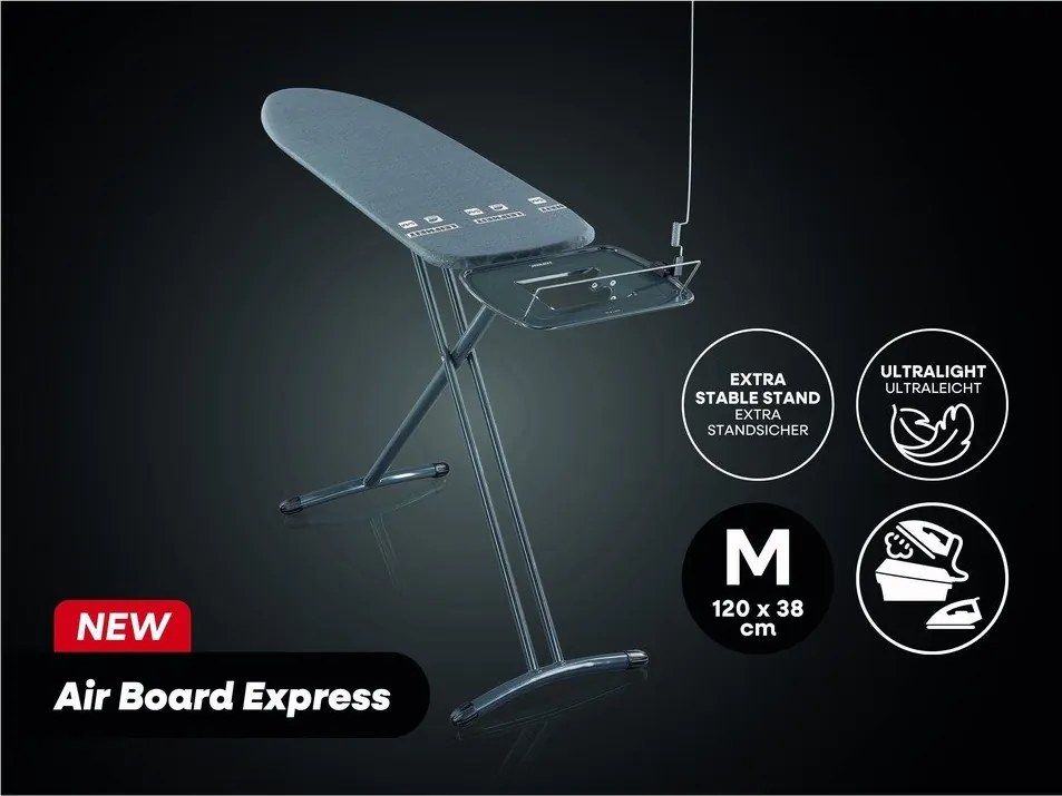 Žehlicí prkno 120x38 cm Air Board Express M – LEIFHEIT