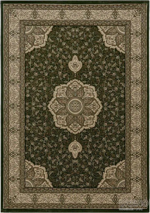Breno Kusový koberec KASHMIR 2601 Green, 80x150 cm, Zelená/Vícebarevné