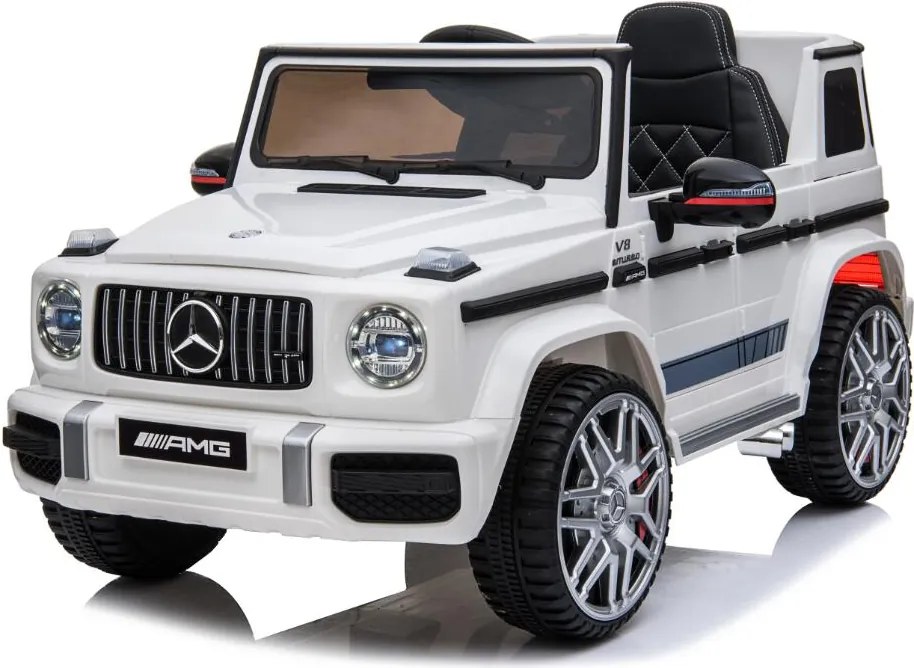 Elektrické autíčko Mercedes G63 bílé