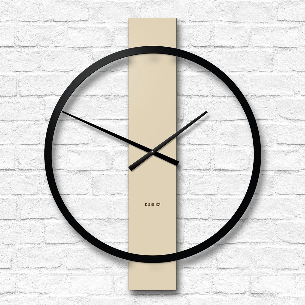 DUBLEZ | Minimalistické nástěnné hodiny - Circle Line