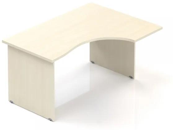 Ergonomický stůl Visio 140 x 100 cm, pravý / Javor