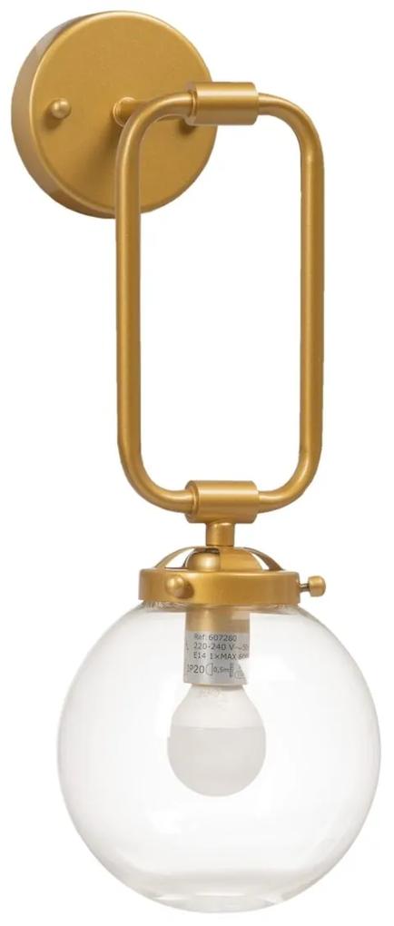 Nástěnná lampa Gold Bubble