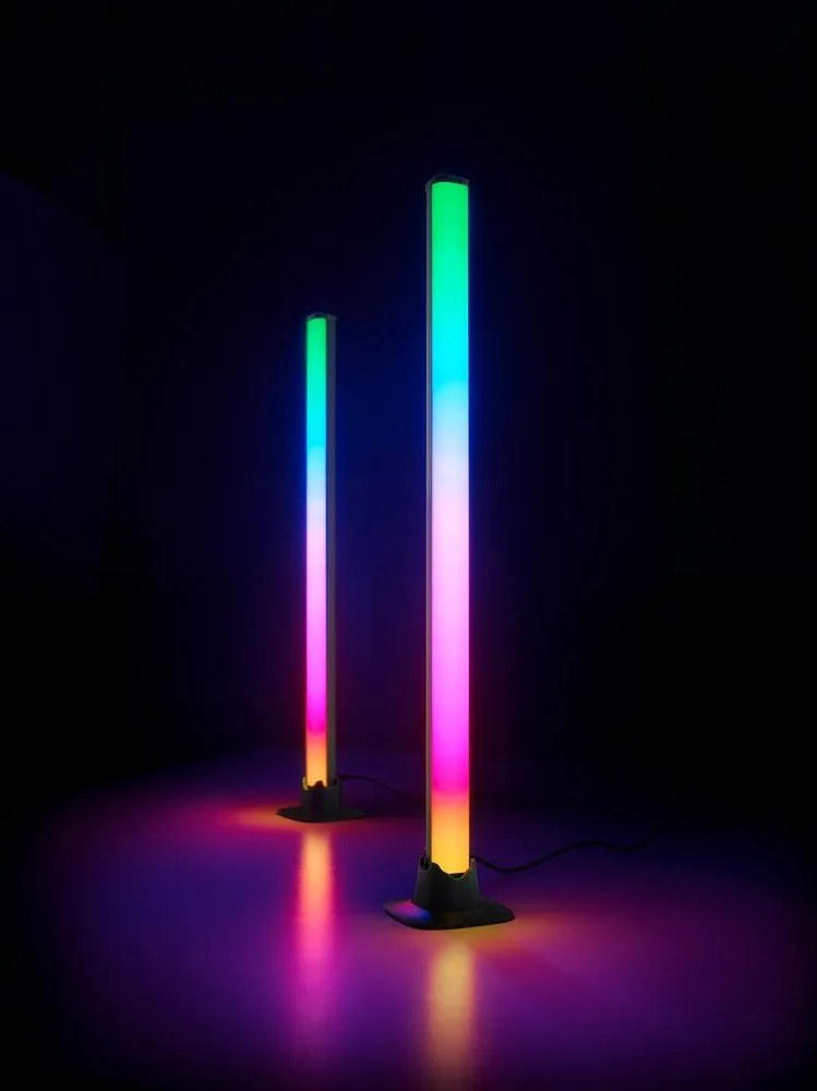 Černá kovová LED stolní lampa (výška 55 cm) Boy – Reality