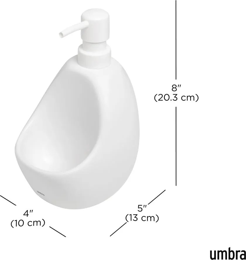 Bílý keramický dávkovač mýdla 590 ml Joey – Umbra