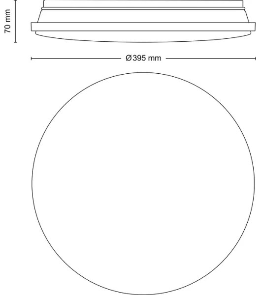 Philips - LED Stmívatelné stropní svítidlo WINCEL LED/24W/230V 2700-6500K + DO