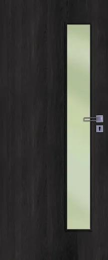 Interiérové dveře NATUREL Deca, 80 cm, levé, jilm antracit, DECA10JA80L |  Sousedé