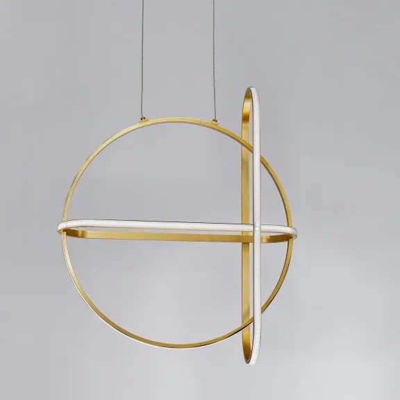 LED lustr Arte 52 zlaté