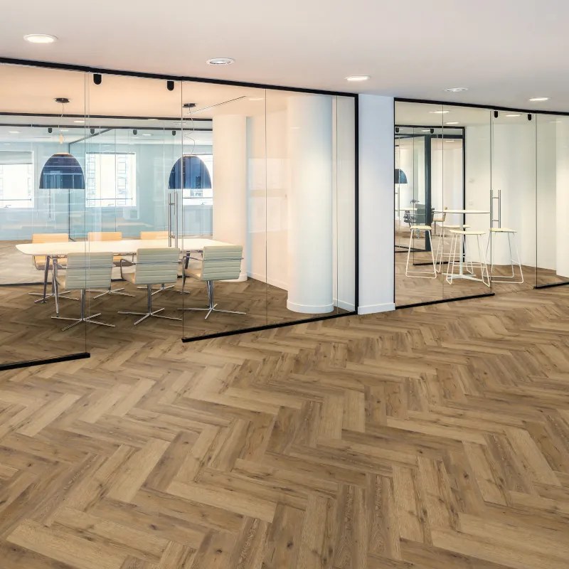 Vinylová podlaha Objectflor Expona Commercial 4126 Everglade Oak Parquet 3,34 m²