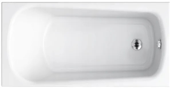 Cersanit Nao, akrylátová vana 140x70cm + nožičky, bílá, S301-247