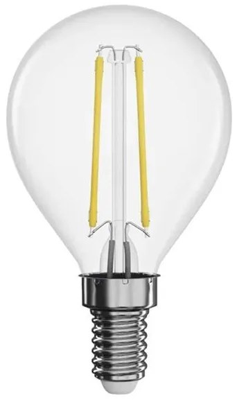 Žárovka Filament LED E14 1,8W Mini Globe bílá přírodní EMOS ZF1201
