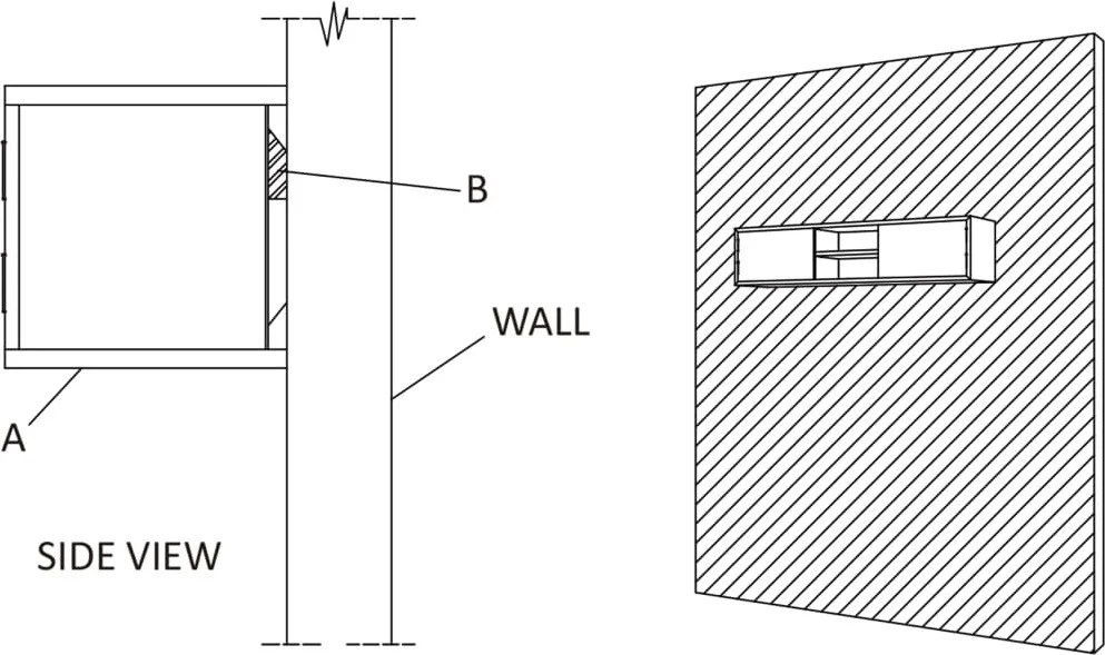 vidaXL Nástěnná TV skříňka 135 x 30 x 30 cm masivní teakové dřevo [289085]