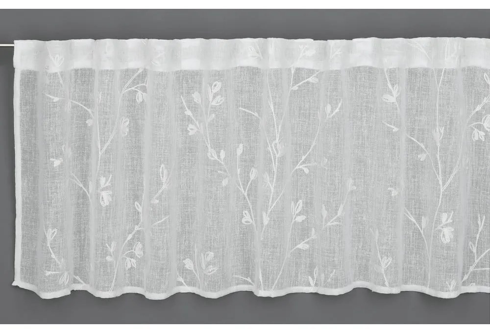 Bílá záclona 45x140 cm - Gardinia