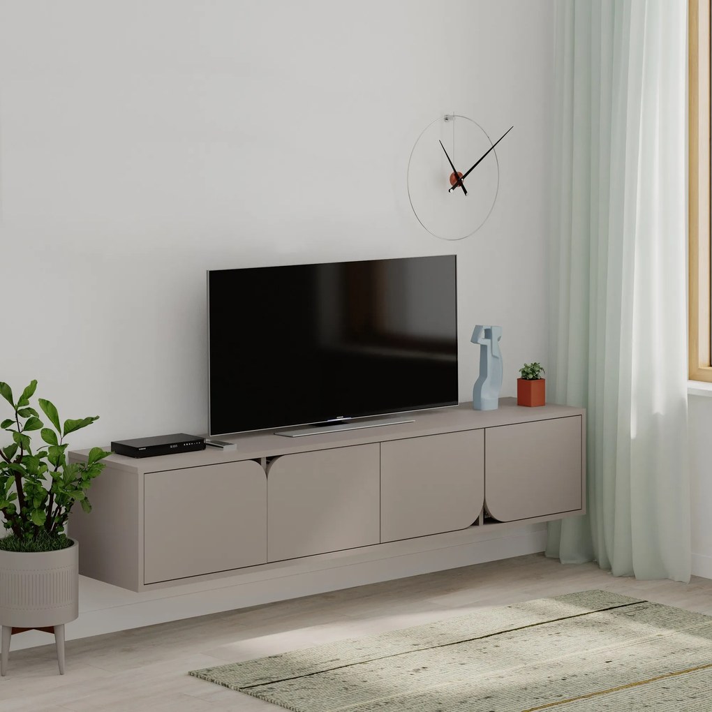 KALUNE DESIGN TV stolek SPARK světle hnědý 855DTE3162