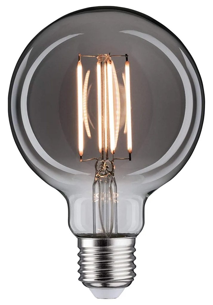 Diolamp Retro LED Globe Filament žárovka Smoky G95 8W/230V/E27/2700K/550Lm/360°/DIM