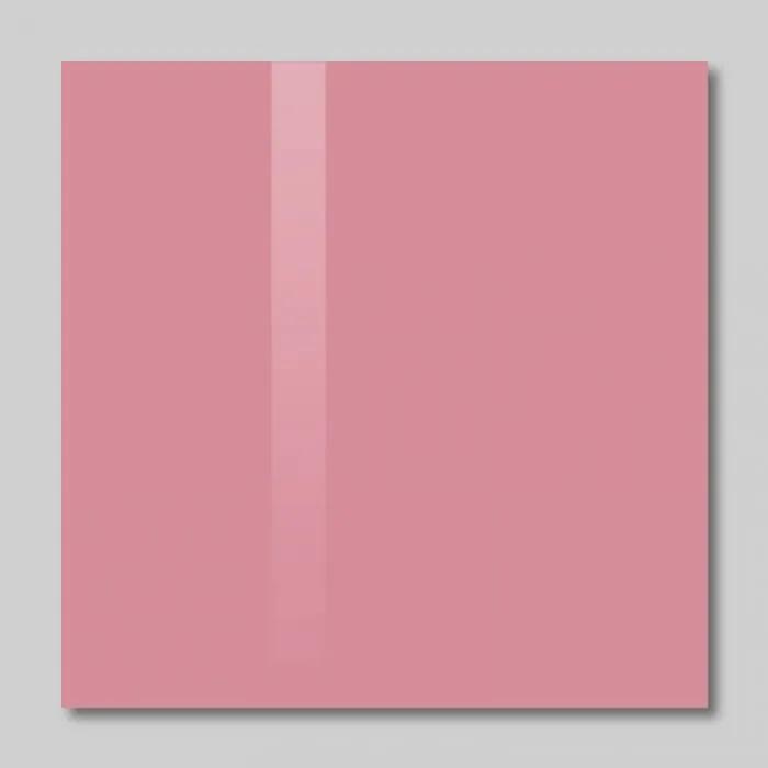 Smatab skleněná magnetická tabule růžová perlová