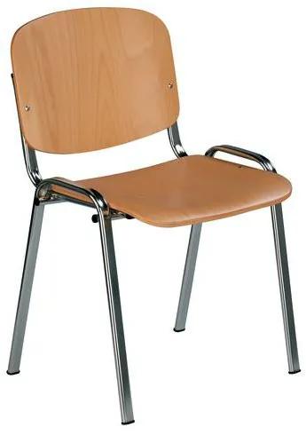 No brand  Dřevěná jídelní židle Sylva Chrom
