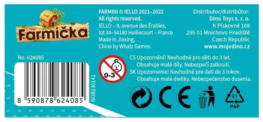 Dino Rodinná hra Farmička