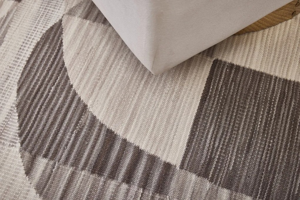 Diamond Carpets India, Ručně vázaný kusový koberec Da Vinci III DESP P115 Brown Stone Mix, 140x200, hnědá, ložnice