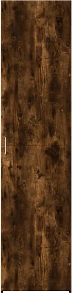 Skříň highboard kouřový dub 45 x 42,5 x 185 cm kompozitní dřevo 3281410