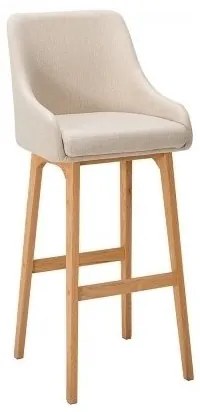 IN Barová židle Epsi béžová-strukturovaná