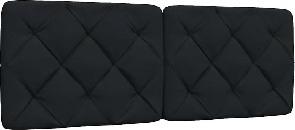 Rám postele bez matrace černý 120 x 200 cm textil 3310589