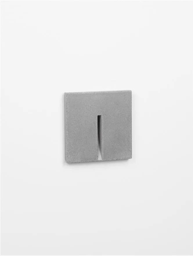 NV 9117084 Kryt pro zapuštěné svítidlo do zdi FINLO šedý beton IP65 bez světelného zdroje - NOVA LUCE