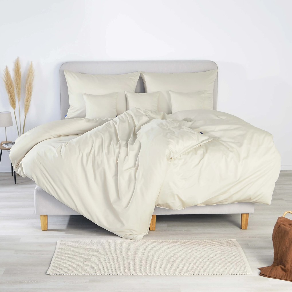 Saténové prodloužené povlečení Pure Elegance Velikost: 140 x 220 + 70 x 90
