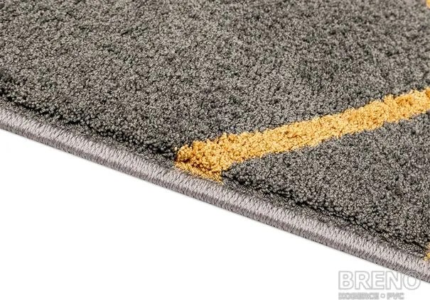 Breno Kusový koberec CREATIVE 74/GYG, 200x290 cm, Šedá/Vícebarevné