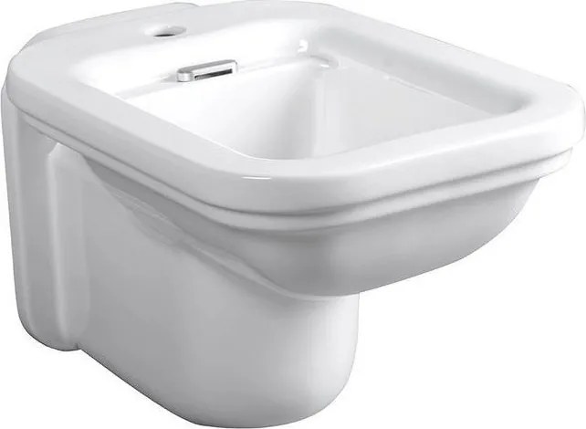 Kerasan WALDORF retro bidet závěsný 37x55cm, bílá 4125K1
