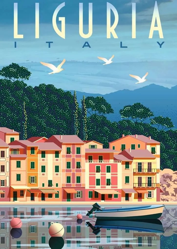 Ravensburger 120012337 pohlednice z ligurie