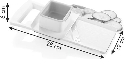 TESCOMA Plátkovací struhadlo HANDY, nastavitelné