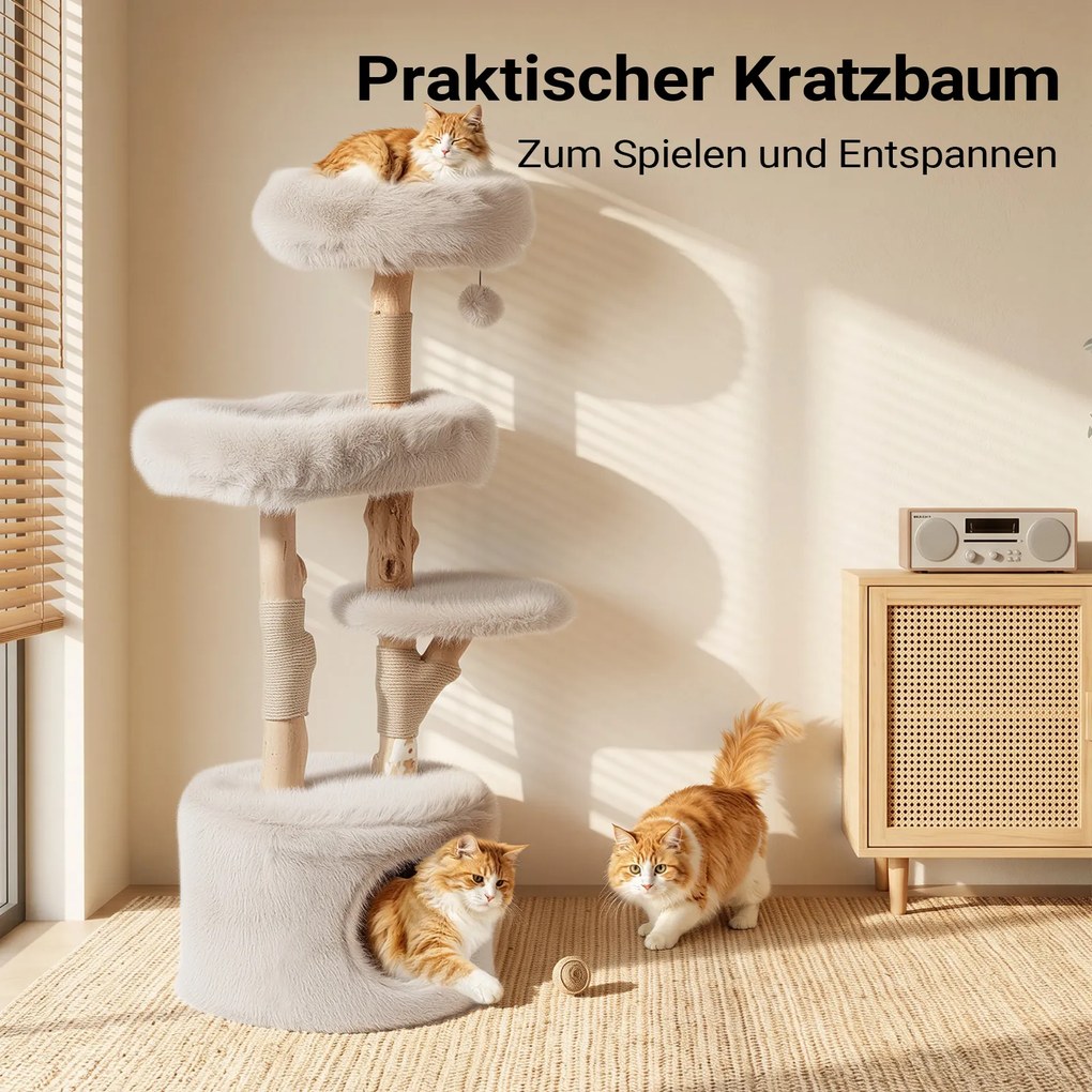 Škrabadlo pro kočky fudajo – 137 cm (66006)