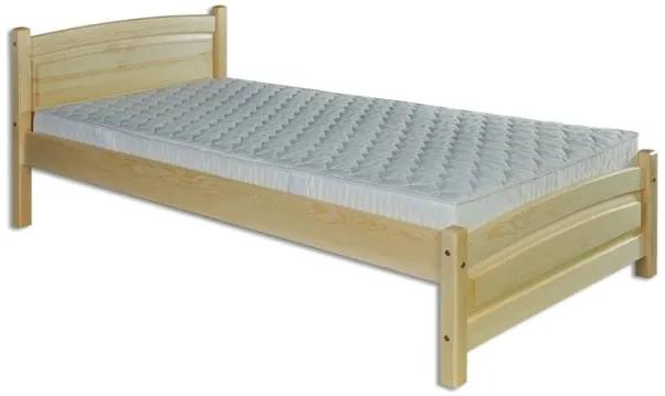 dřevěná jednolůžková postel z masivního dřeva LK125 pacyg