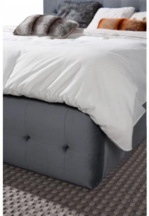 Moderní čalouněná postel PANAMA 108 140x200 cm Monolith 1