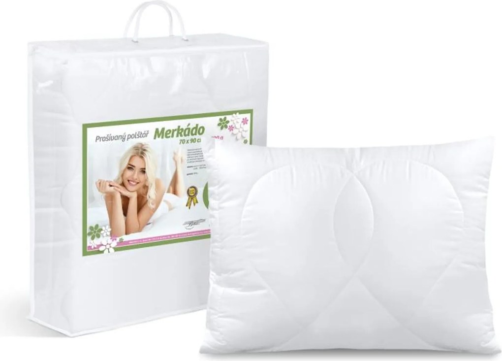 Polštář Merkádo 700g Bílá 8500/0700 70x90 cm