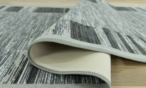 Associated Weavers, Protiskluzový běhoun na míru Adagio 19 šedý, šíře 90 cm, šedá, chodba / předsíň