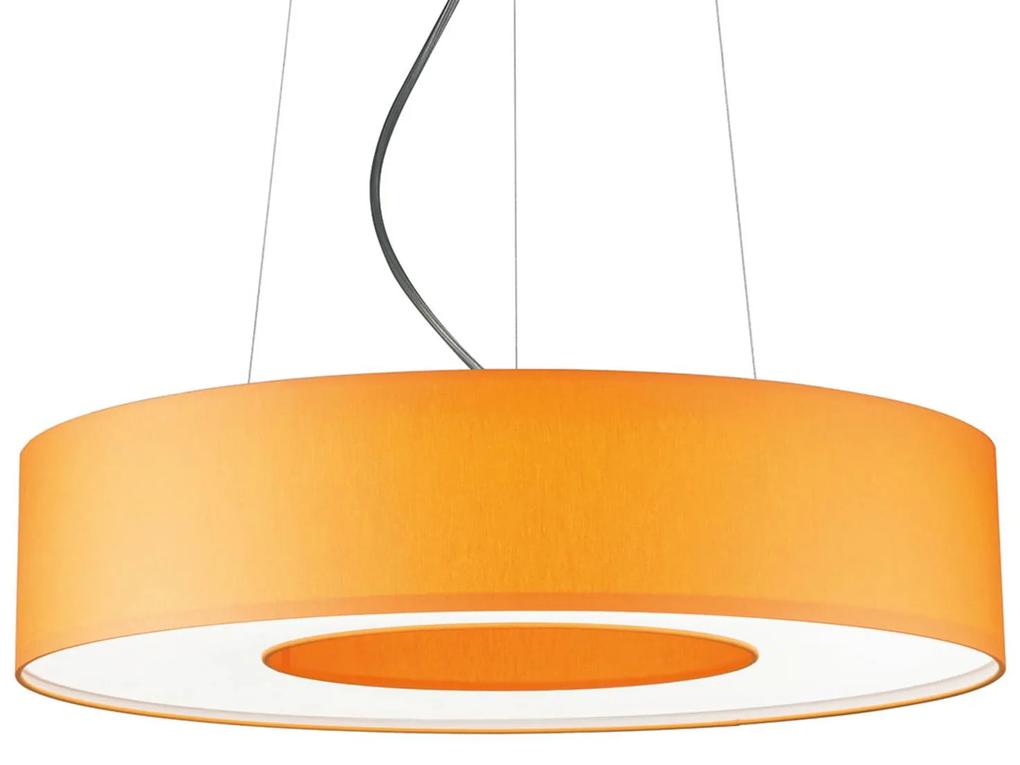 LED závěsné světlo Donut 22 W oranžová