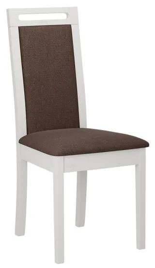 Čalouněná jídelní židle Heven VI, Barva dřeva: bílá, Potah: Hygge D91
