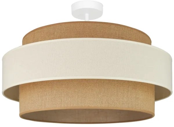 Brilagi - Přisazený lustr SPACE LIGHT 1xE27/15W/230V pr. 50 cm béžová/krémová