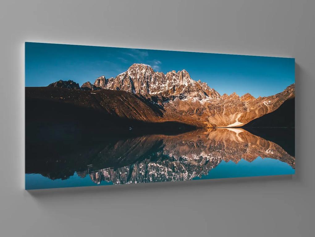 Liox XXL Obraz jezero Gokyo v Himalájích Rozměr: 300 x 150 cm
