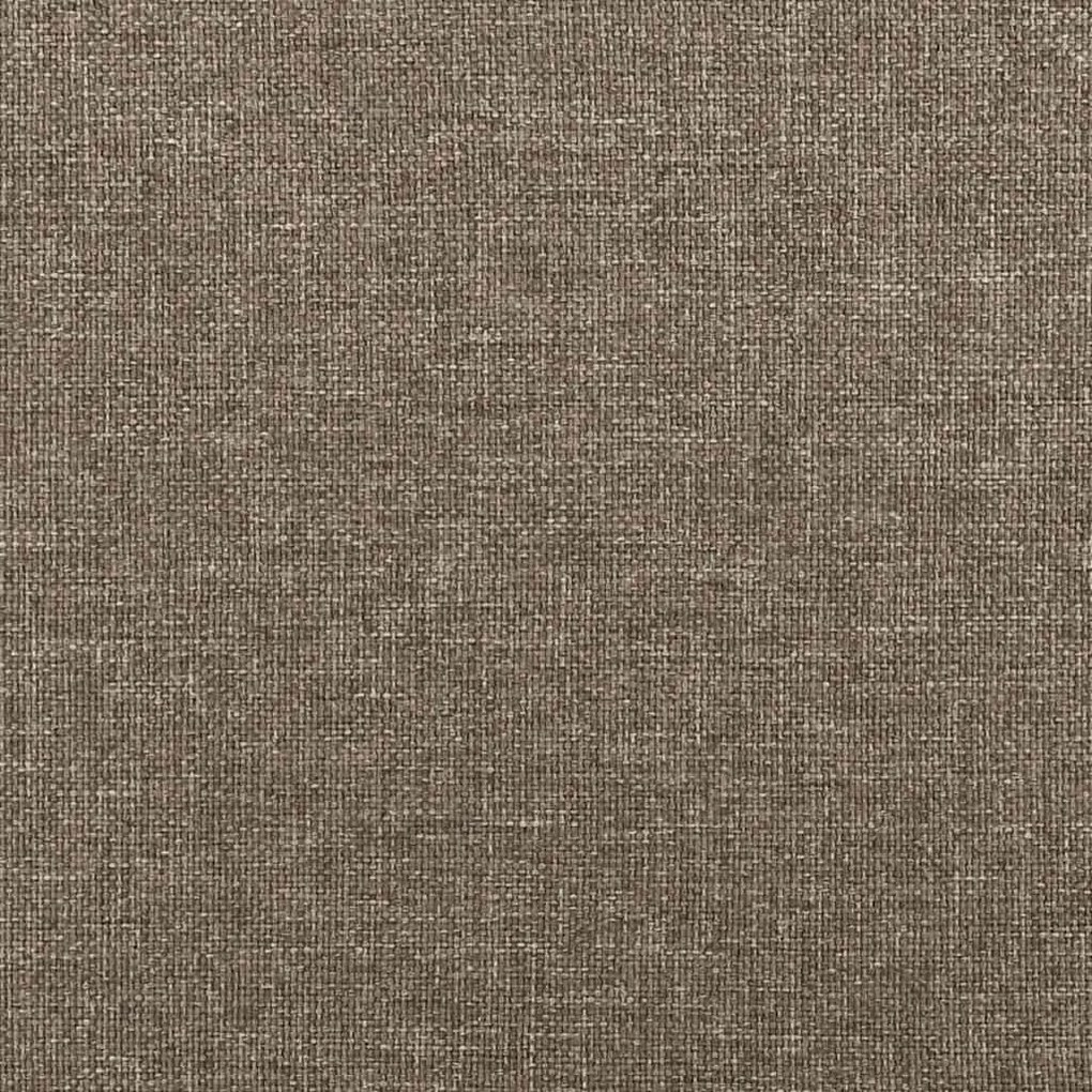 Box spring postel s matrací taupe 120x190 cm textil 3269913
