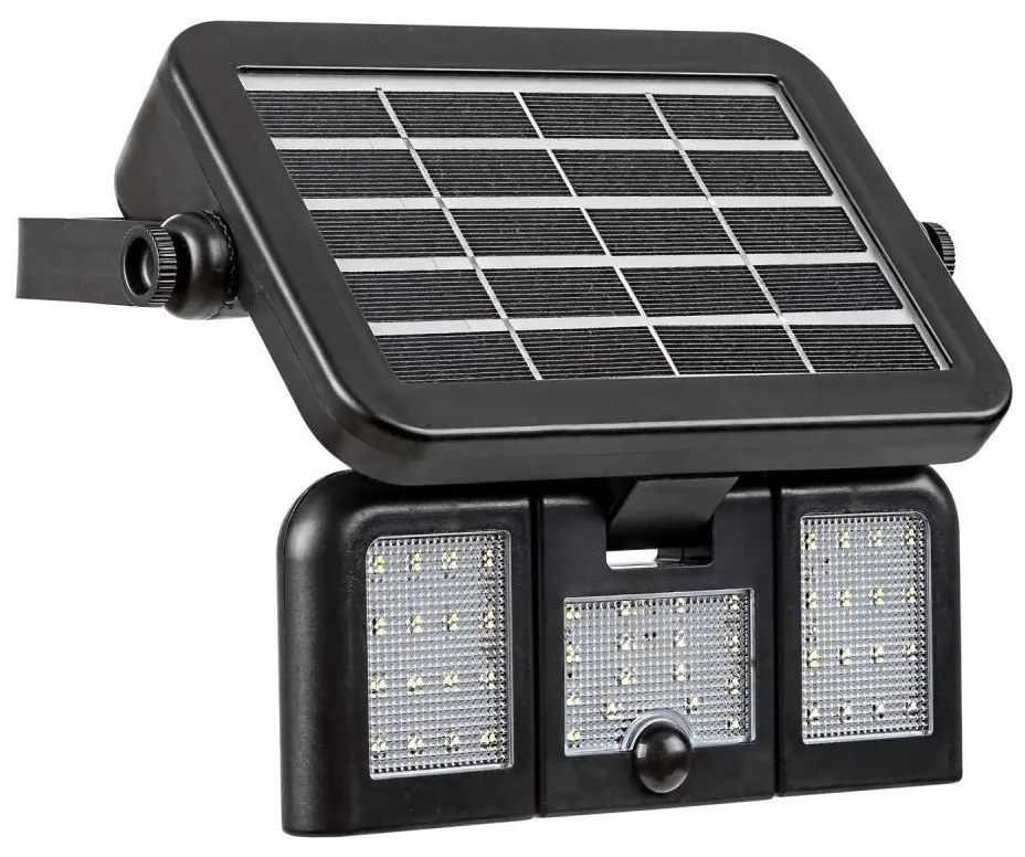Rabalux 77020 - LED Solární reflektor se senzorem LIHULL LED/9,6W/3,7V IP44