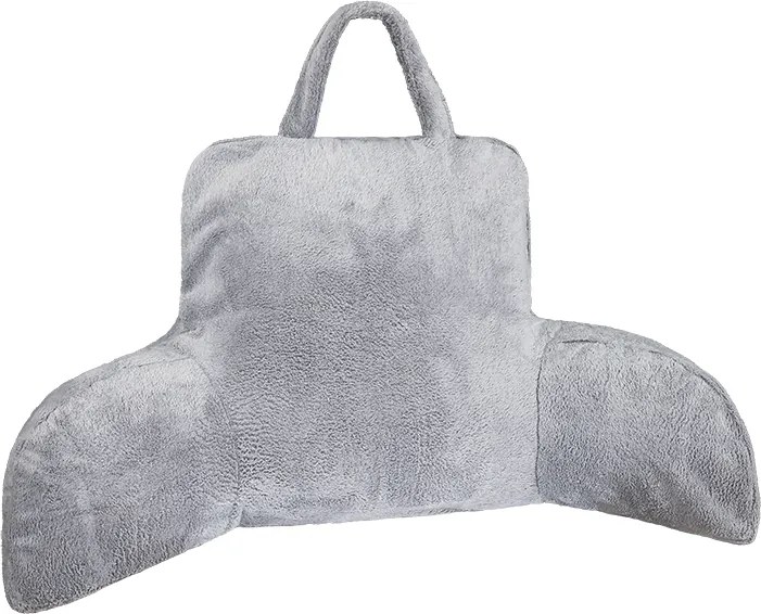 Bellatex Polštář - opěrka na čtení Šedá 50x100 cm